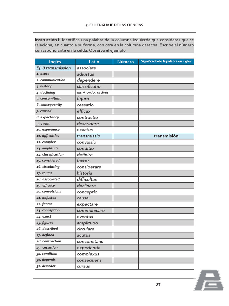 Material did-ctico - Cognados | PDF | Diseases And Disorders | Human Diseases And Disorders