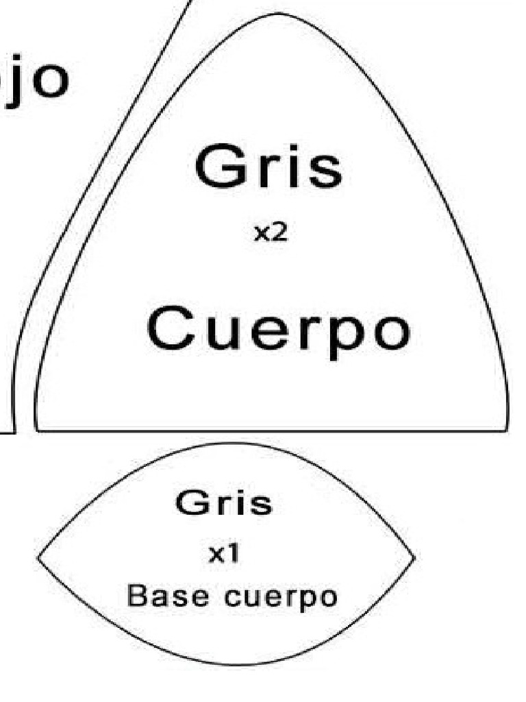 Gnomo Navideño Molde Grande | PDF