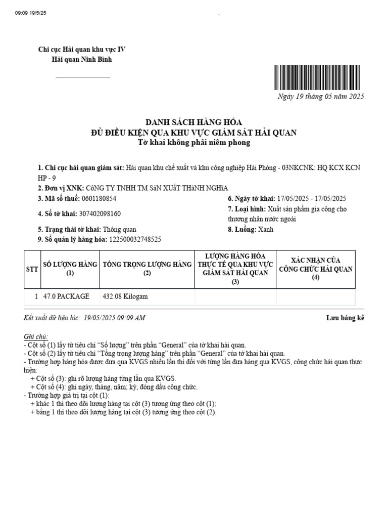 MV Fortune 039 | PDF