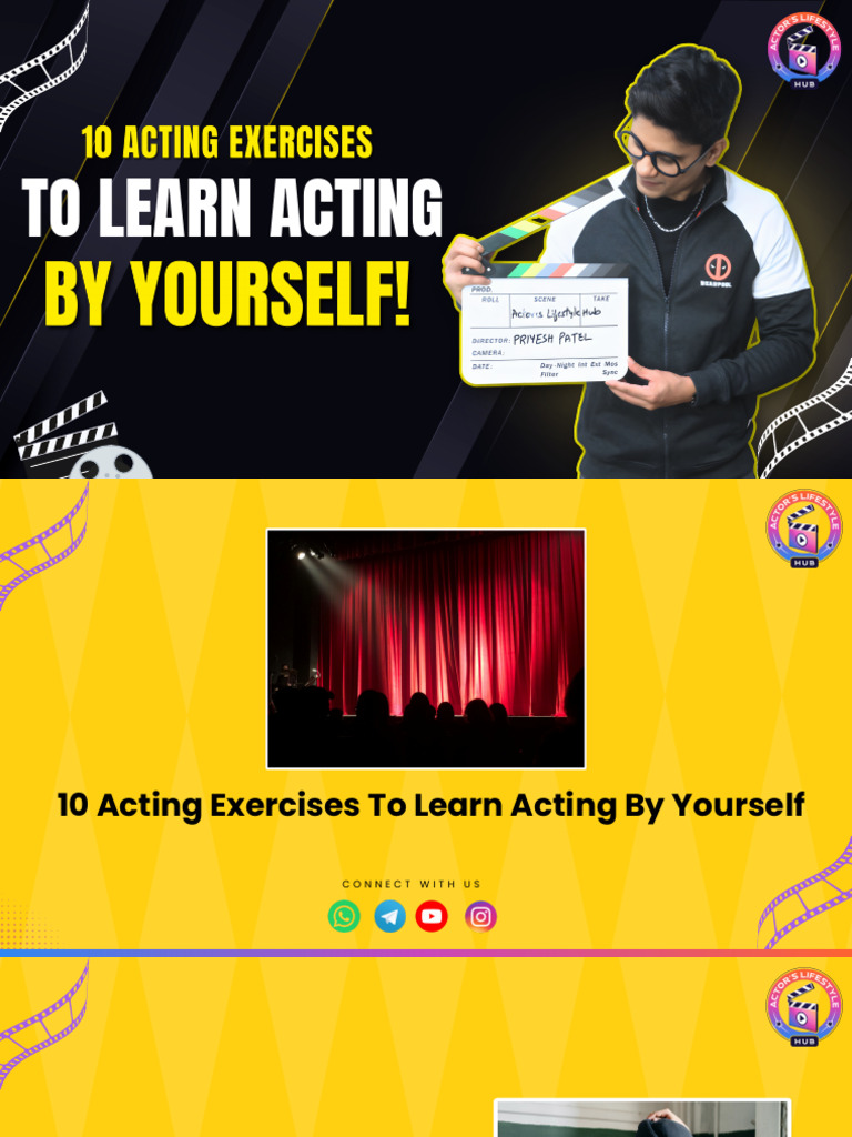 Solo Acting Exercises for Beginners | PDF | Emotions | Body Language