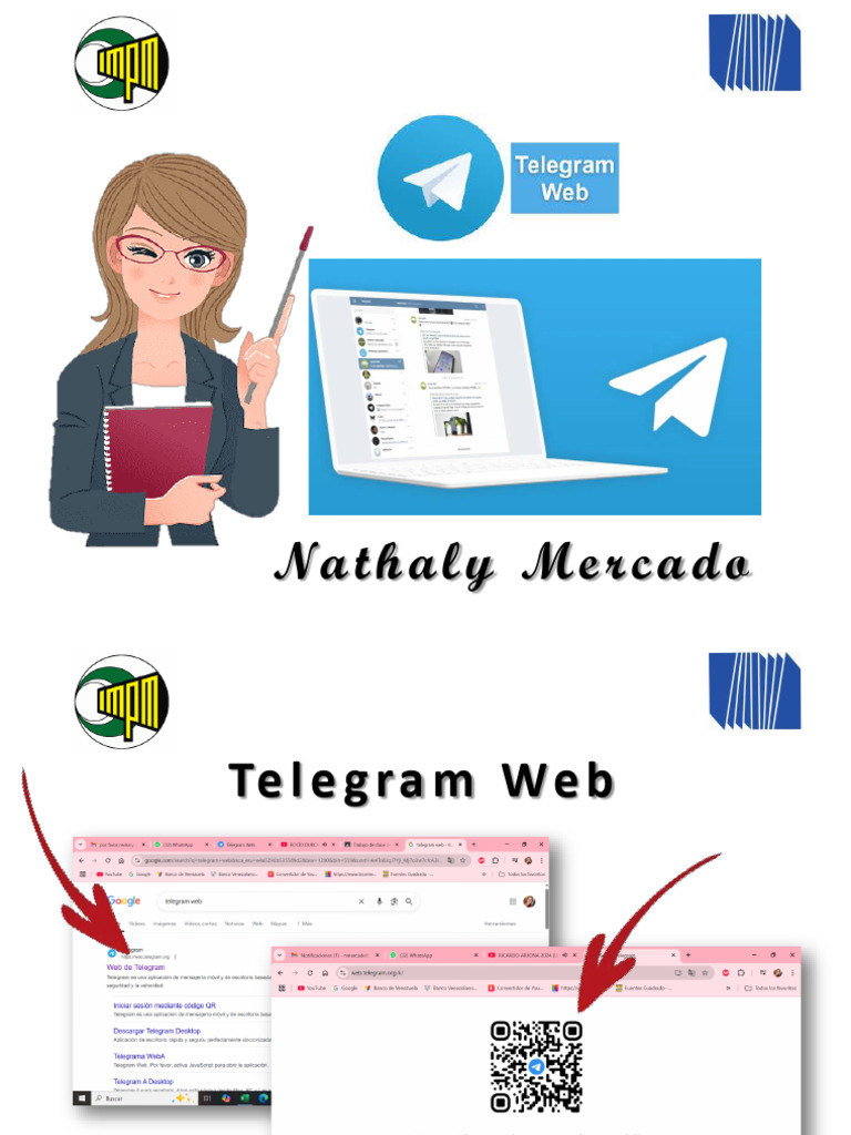 Telegram Web.pptx | PDF | Chat en linea | Informática