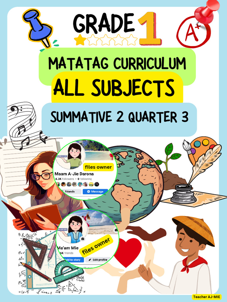 Q3 Grade1 Summative 2 | PDF