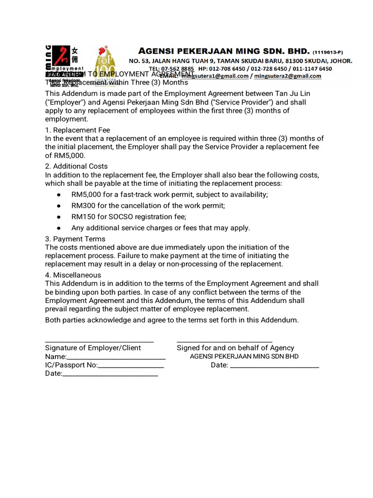 Addendum | PDF