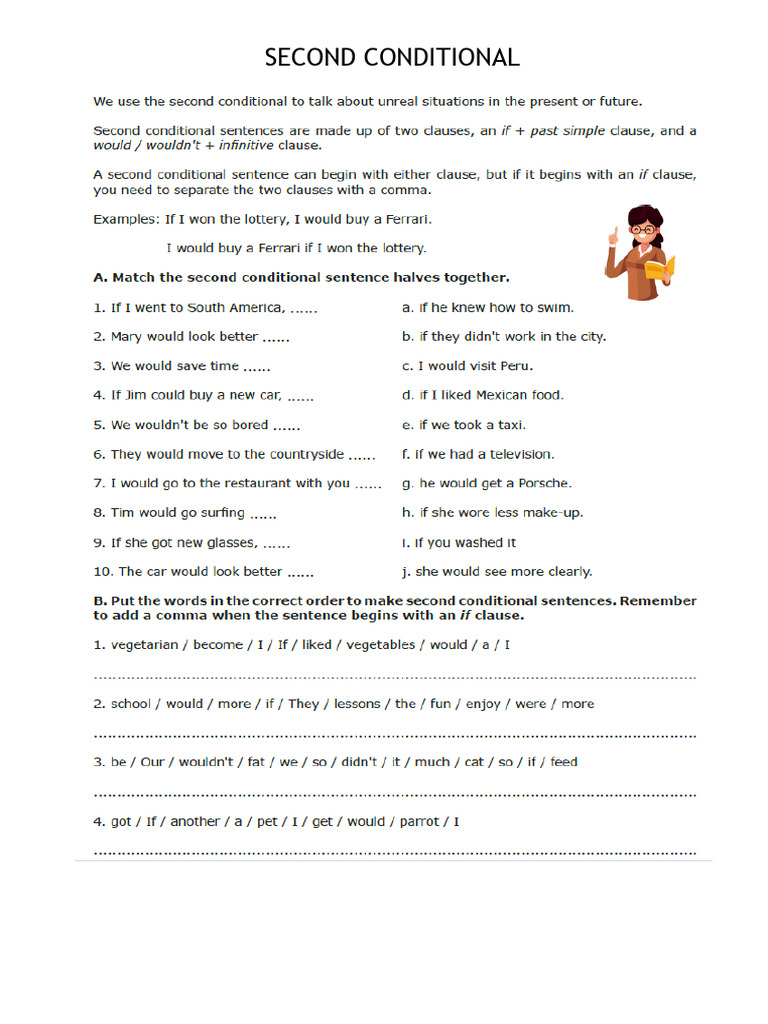 Second Conditional | PDF