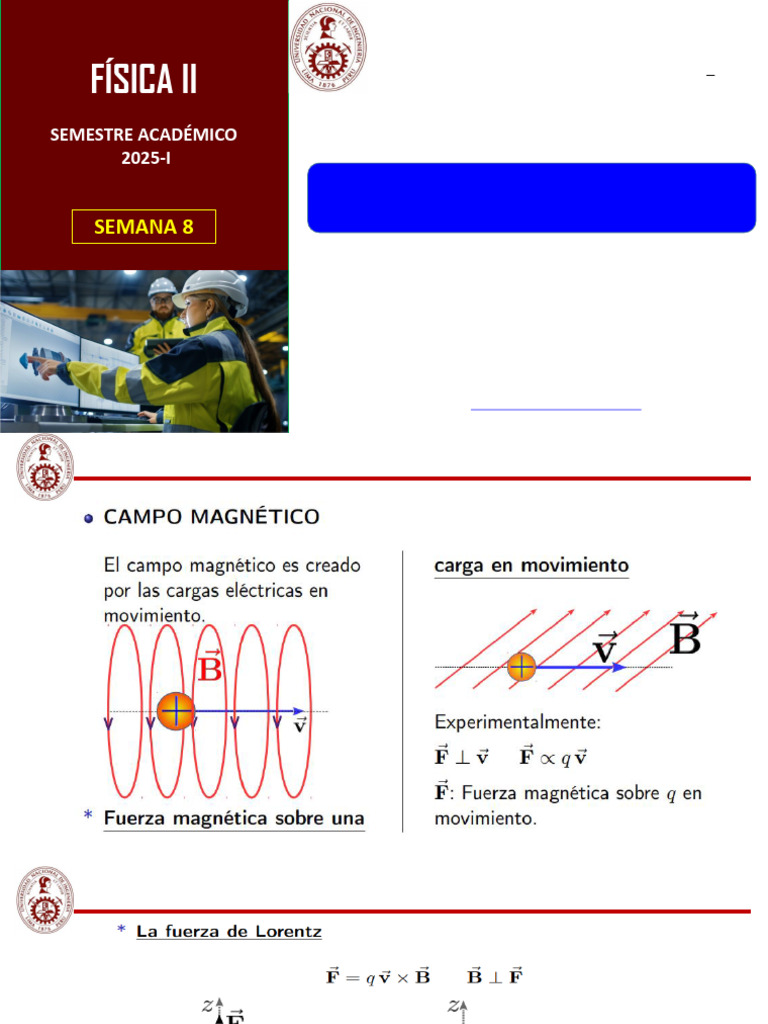 3. FÍSICA -2 campo magnetico 14.05.25 | PDF