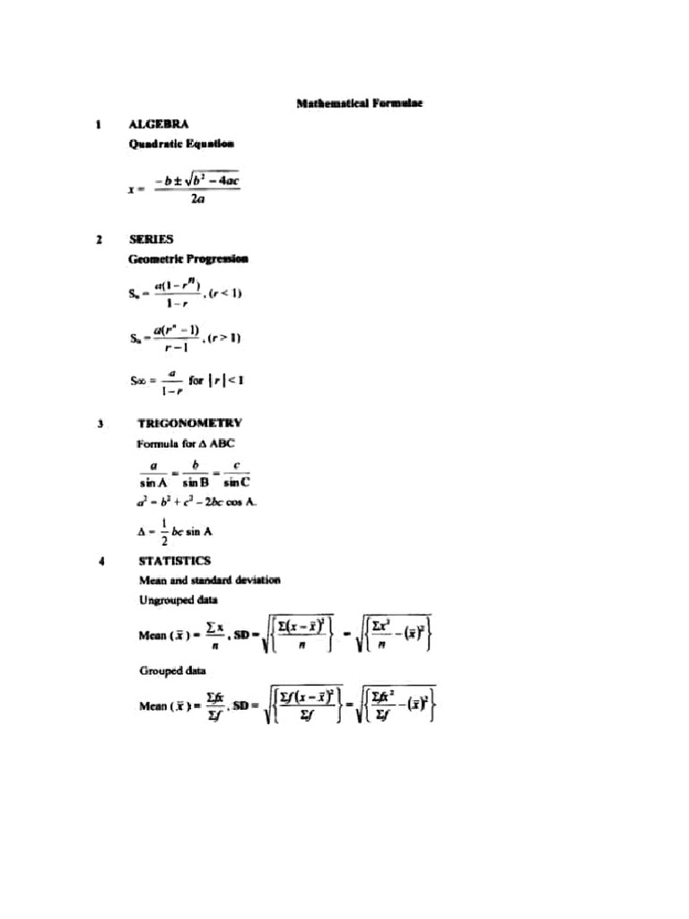 Maths 2 | PDF