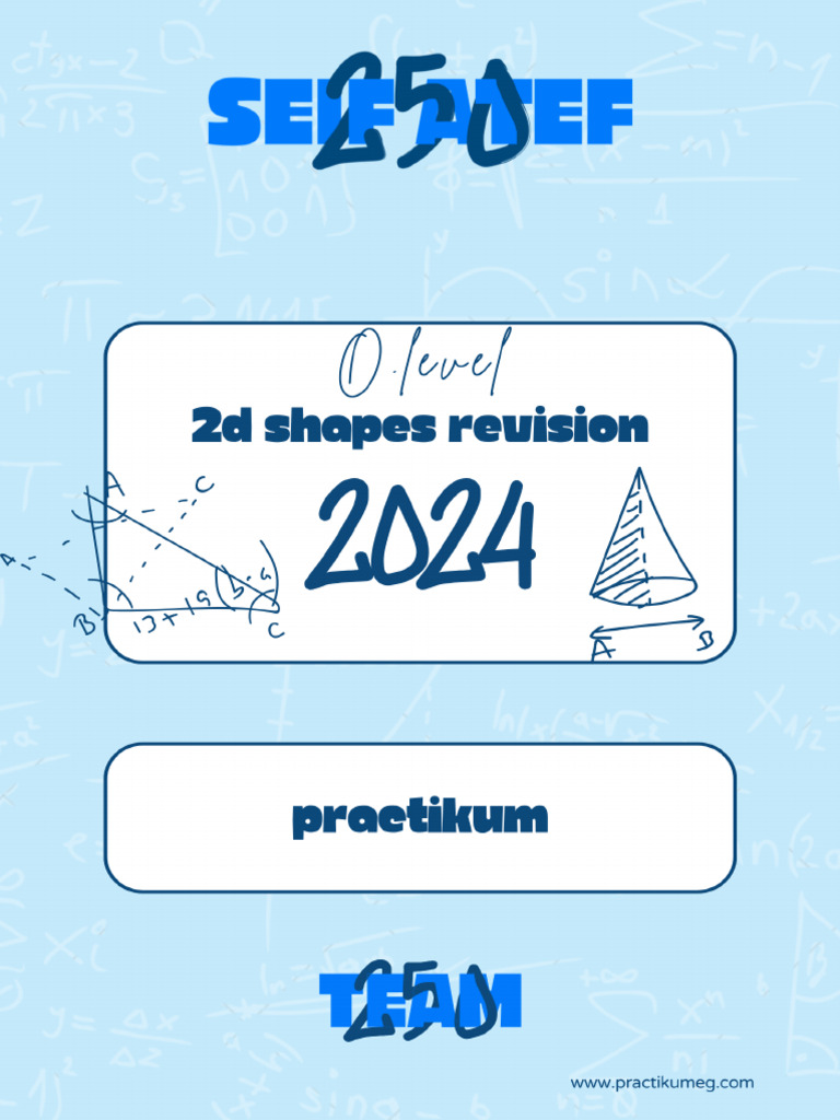 Final 2D Shapes Revision | PDF | Area | Geometric Shapes