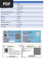 Pancard Back Side | PDF