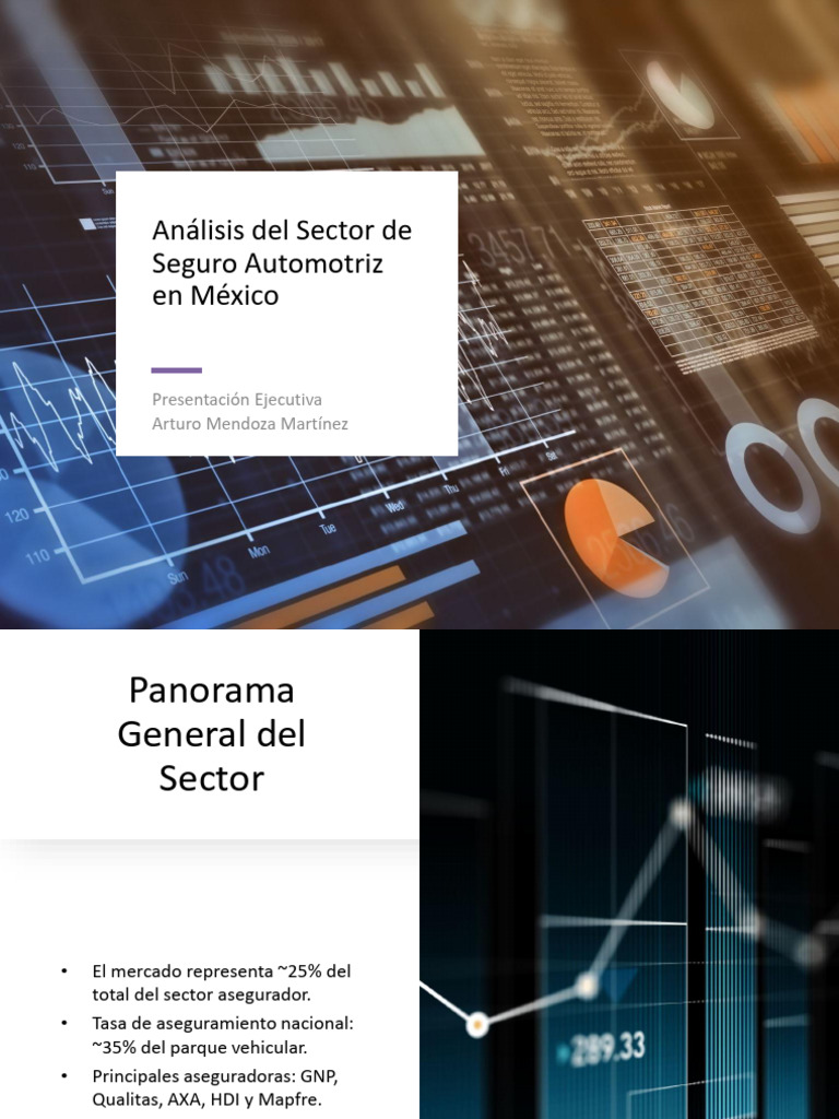 Presentación Sector Seguro Automotriz México | PDF
