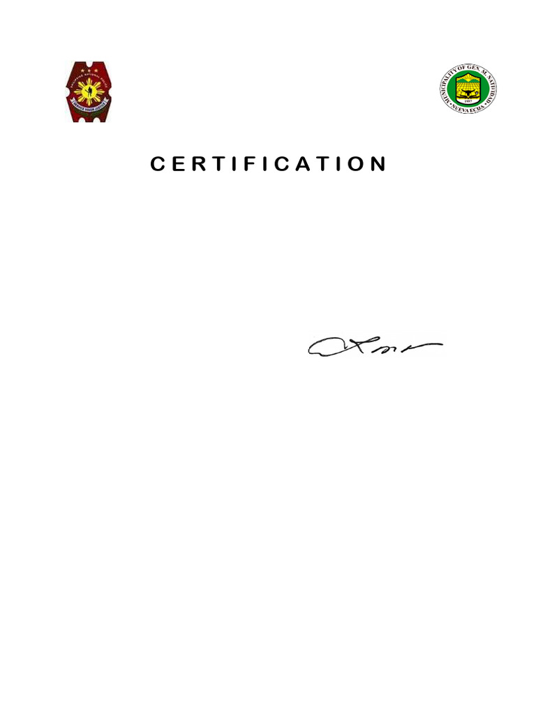Cert - No Squatter | PDF