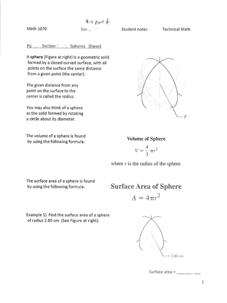 Math1020 Blank Class Notes Sec9-3 Part2 TuTh Fa24 | PDF