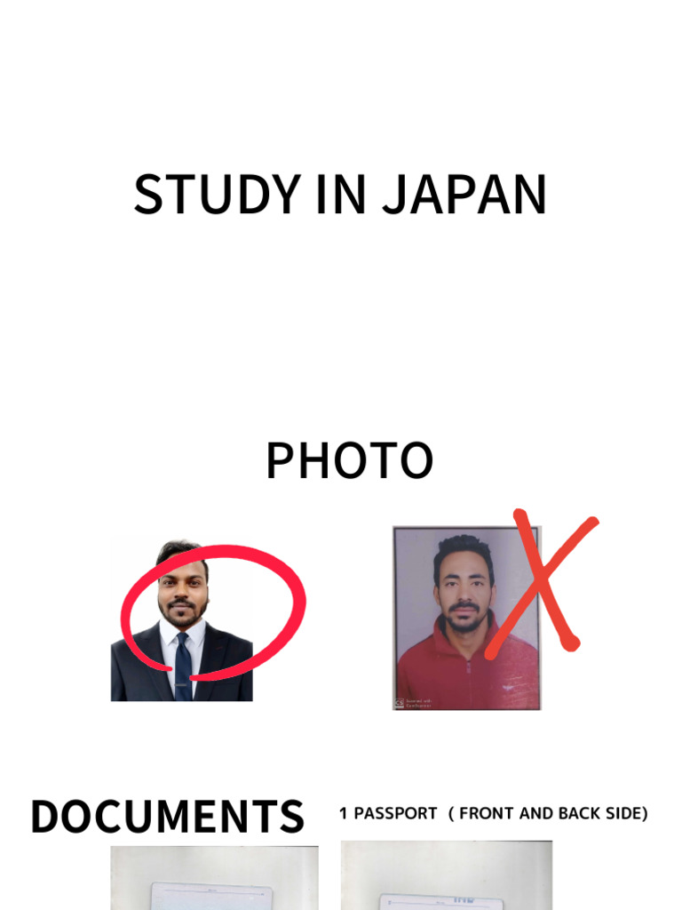 Required Documents for Studying in Japan | PDF | Government And ...