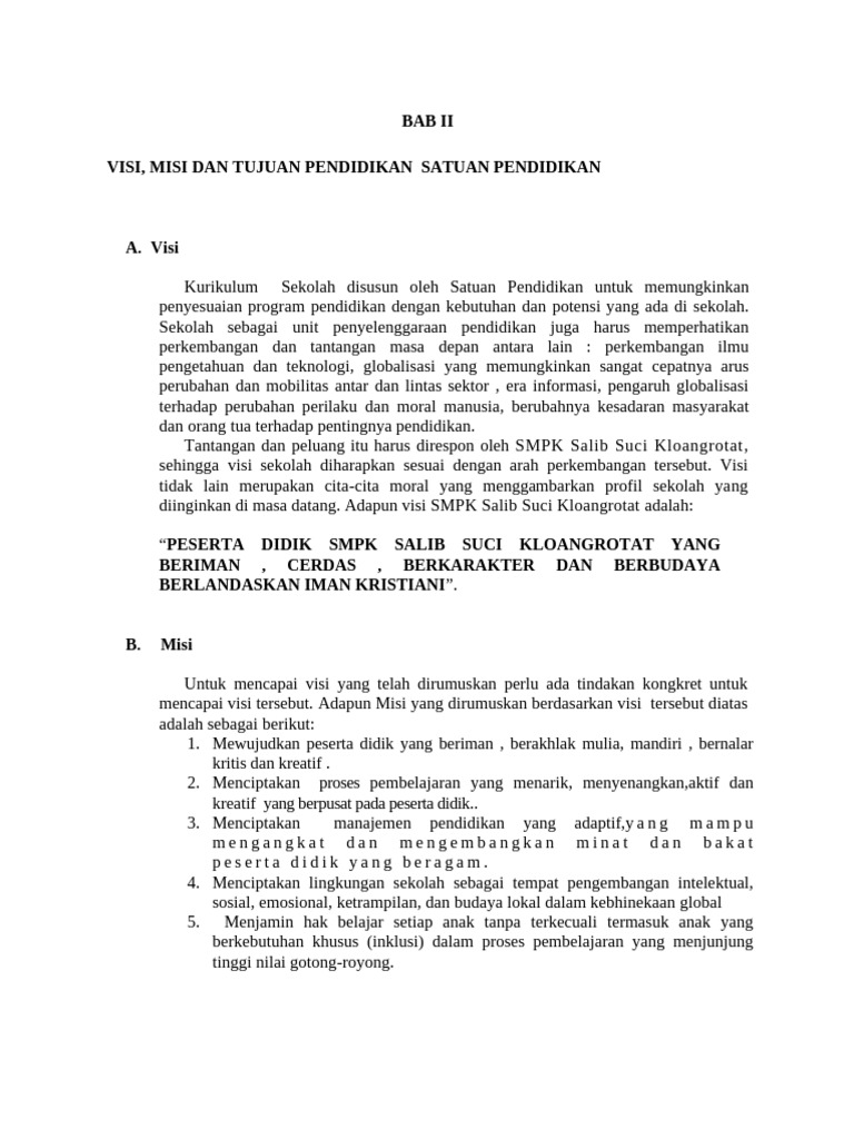 Contoh KSP BAB II | PDF