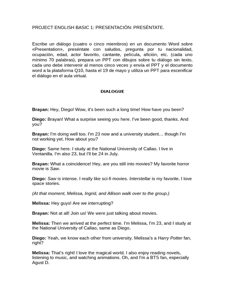 Project English Basic 1 - Basic 1 | PDF