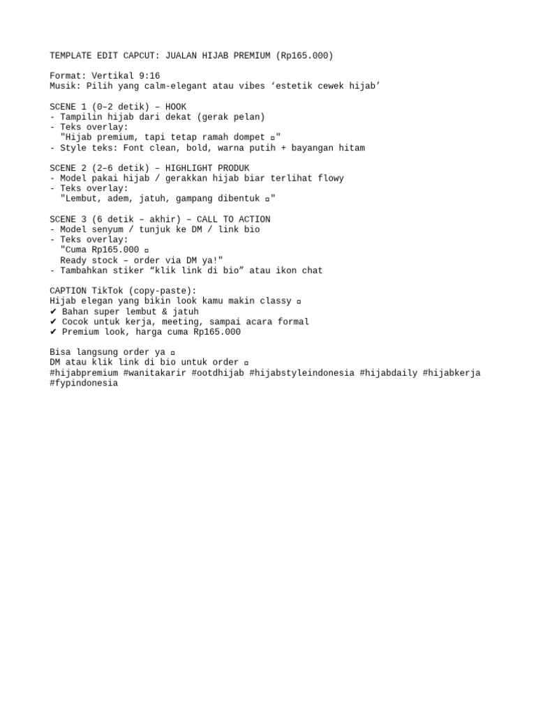 Capcut Template | PDF