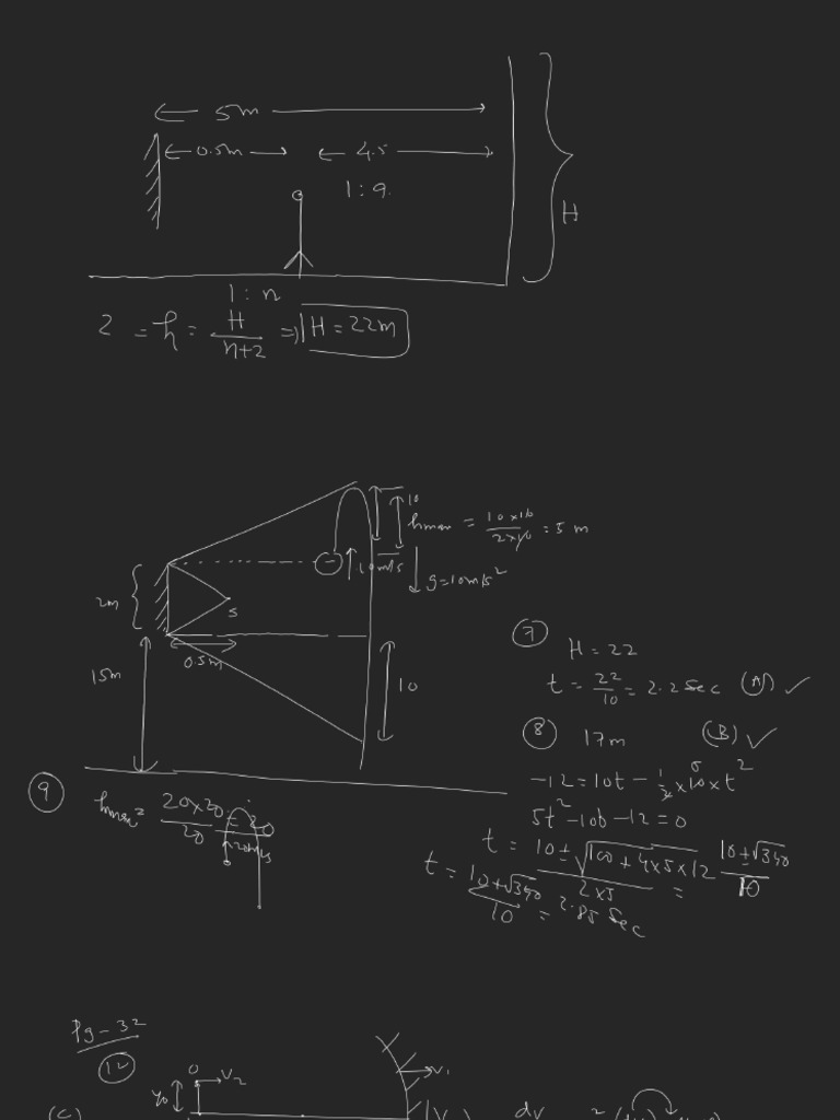 Ray Optics Doubts | PDF