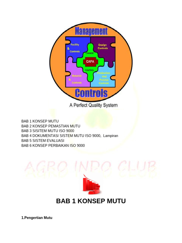 Buku Sistem Manajemen Mutu | PDF