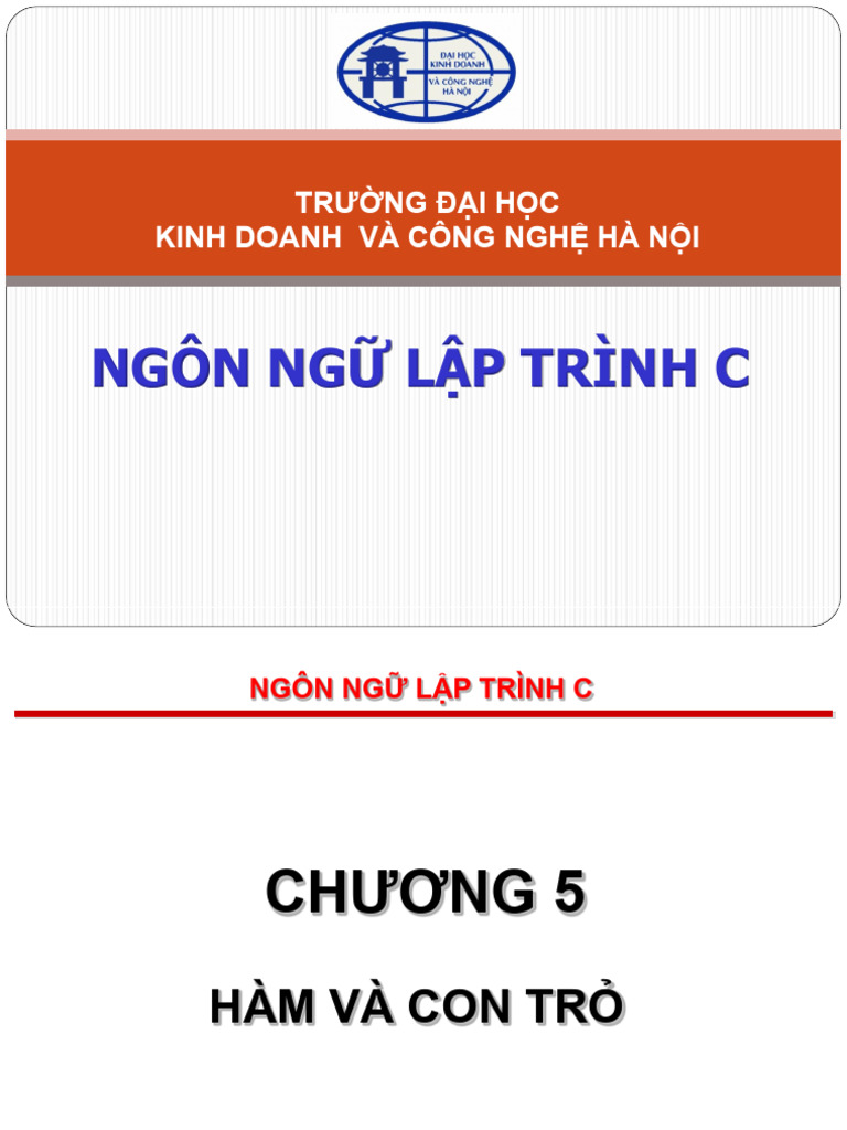 NNLTC5 - Ham Va Con Tro | PDF