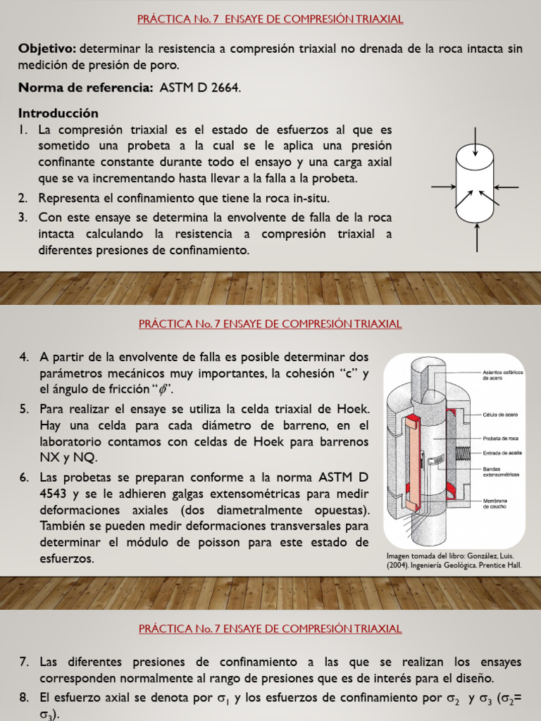 Práctica No. 7 | PDF | Falla (geología) | Deformación (ingeniería)