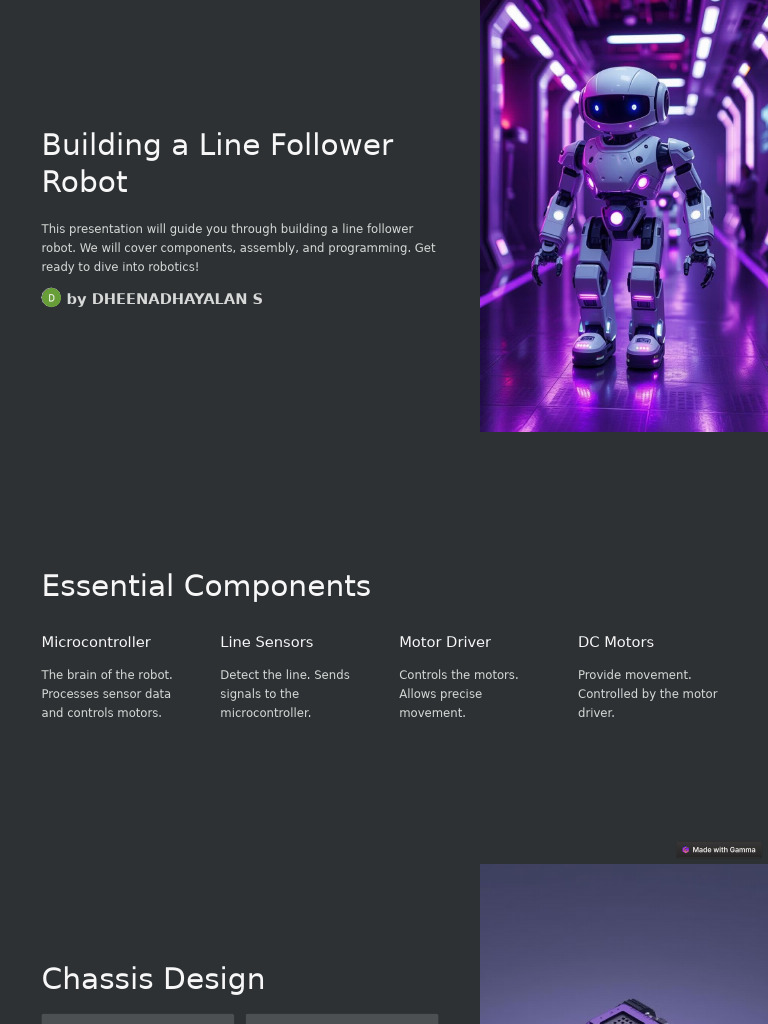 Building A Line Follower Robot | PDF