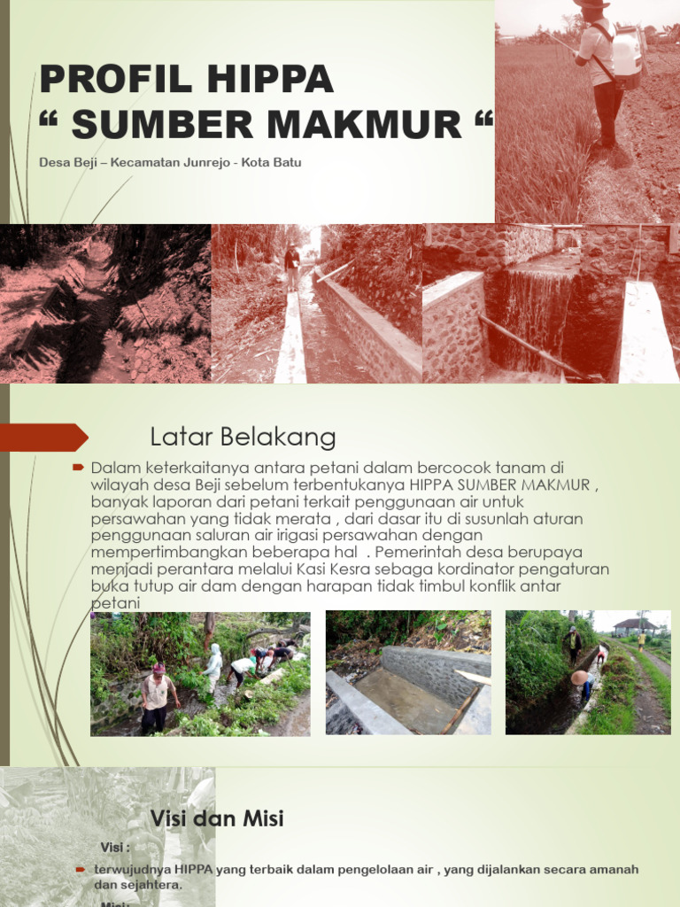 Profil HIPPA Sumber Makmur Desa Beji | PDF