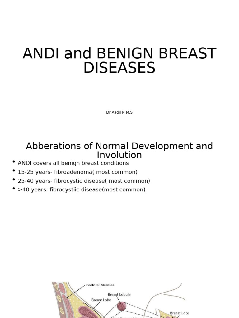 Andi and Benign Breast Disease - DR Aadil | PDF