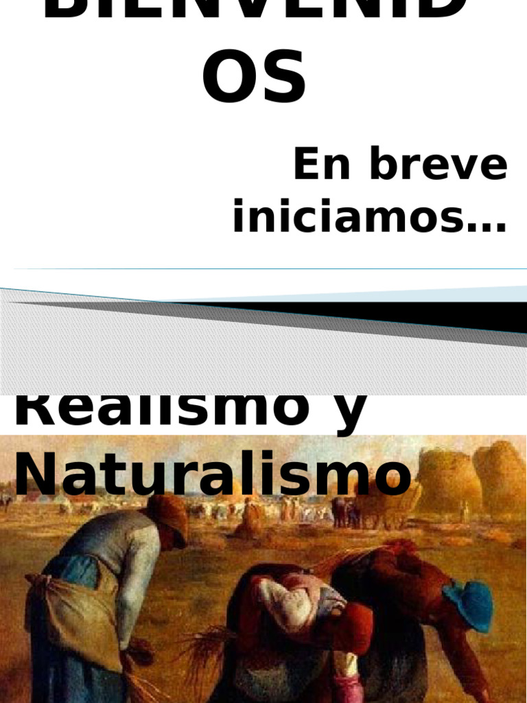 Realismo y Naturalismo | PDF
