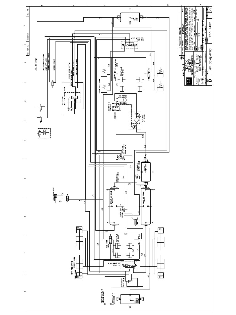 AIr System Terex T780 | PDF