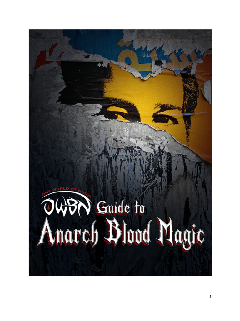 OWbN Anarch Magic Packet 2016 | PDF | New Age | Rituals