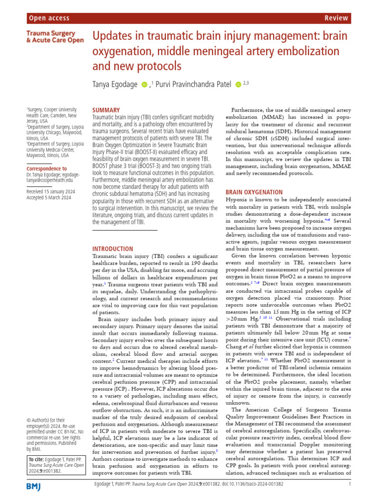 Hemorragia Cerebral | PDF | Traumatic Brain Injury | Clinical Medicine