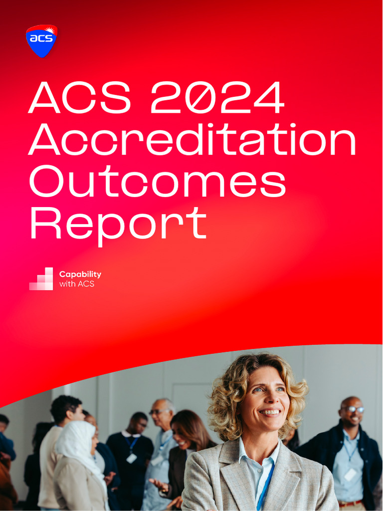 ACS-2024-Accreditation-Report_A4_digital | PDF | Educational Technology | Artificial Intelligence