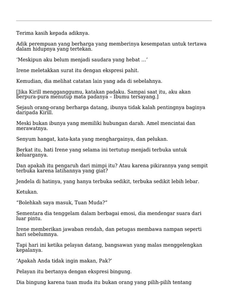 Pangeran Malas Menjadi Jenius Part54 | PDF