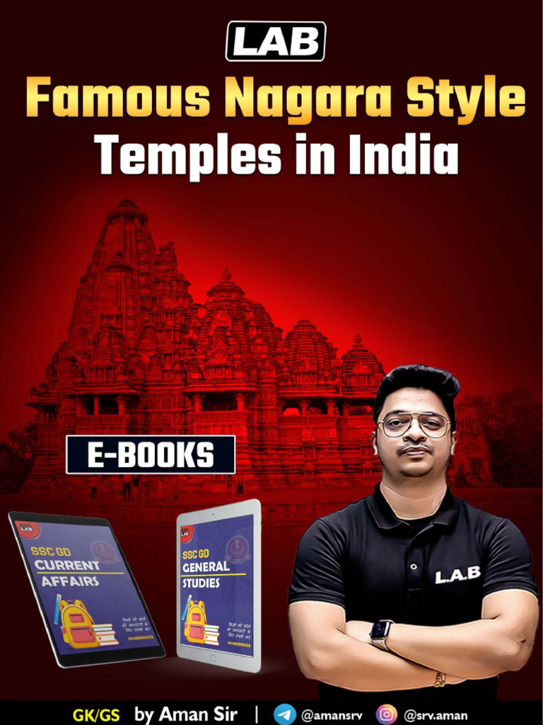 Nagara Style Temples in India Guide | PDF | Hindu Worship ...