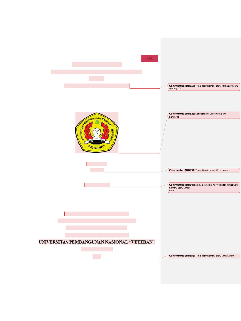 Format Laporan BAB III 2025 | PDF