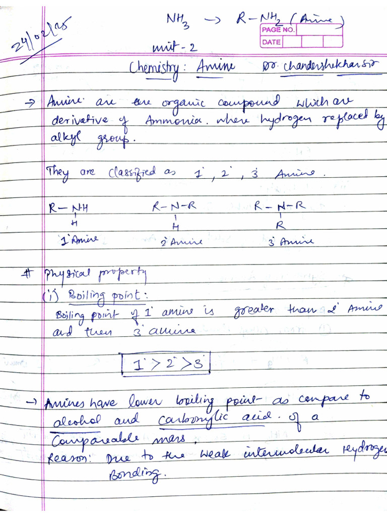 Amine | PDF