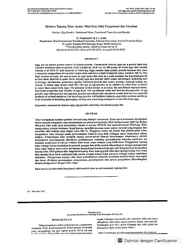 Review Jurnal THT | PDF