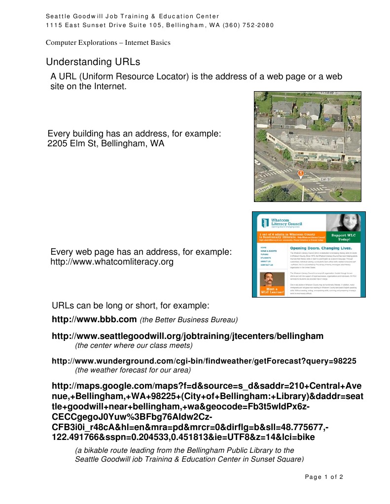 Understanding URLs and Web Addresses | PDF