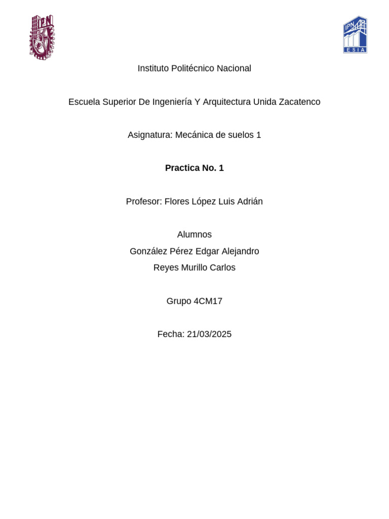 Practica Meca | PDF | Suelo | Comportamiento