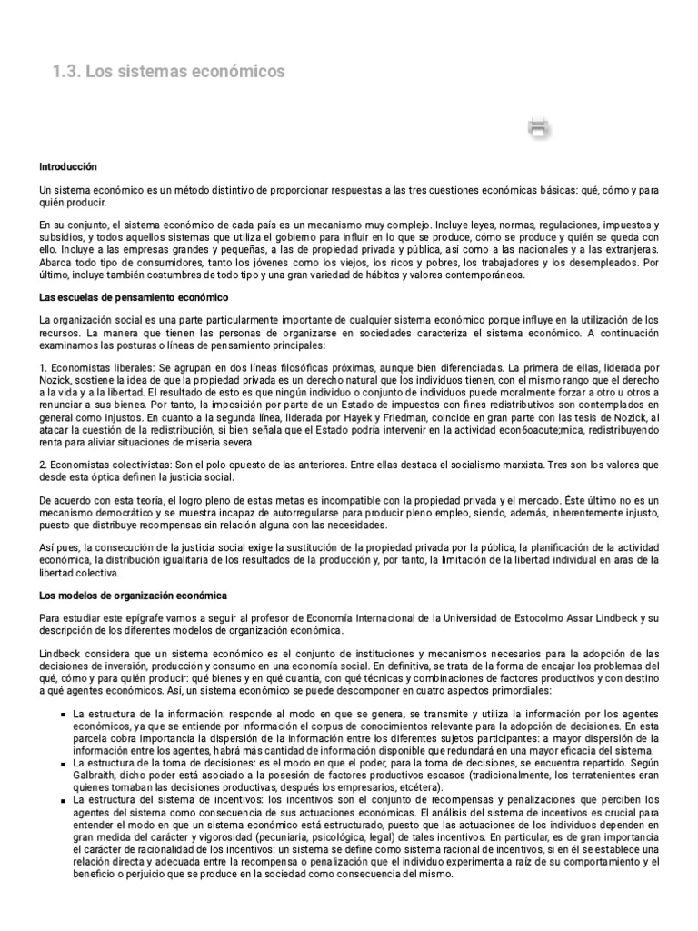 Tema 1.3. Los Sistemas Económicos - Contexto Empresarial - Instituto ...