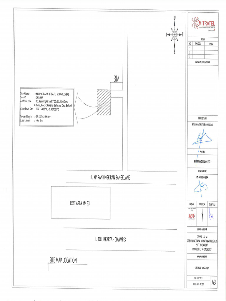 Layout Unilever Cikarang | PDF