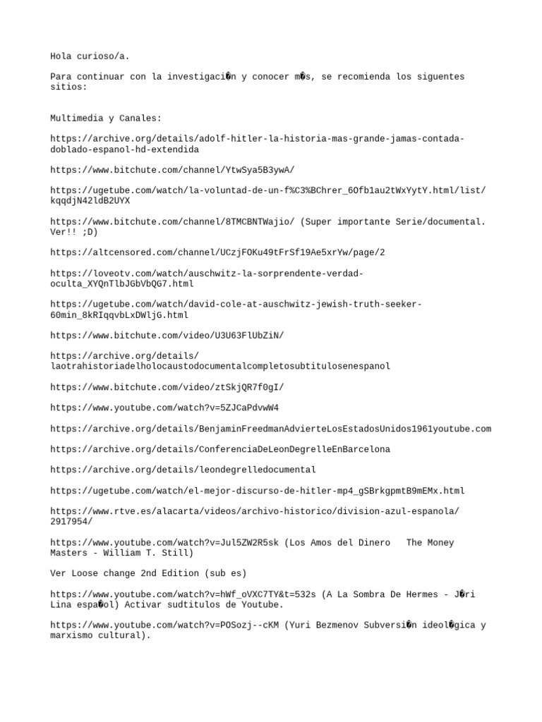 Leeme para Conocer Más. | PDF