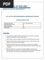 Civil Engineering Curriculum Fall 2024 | PDF | Social Sciences ...