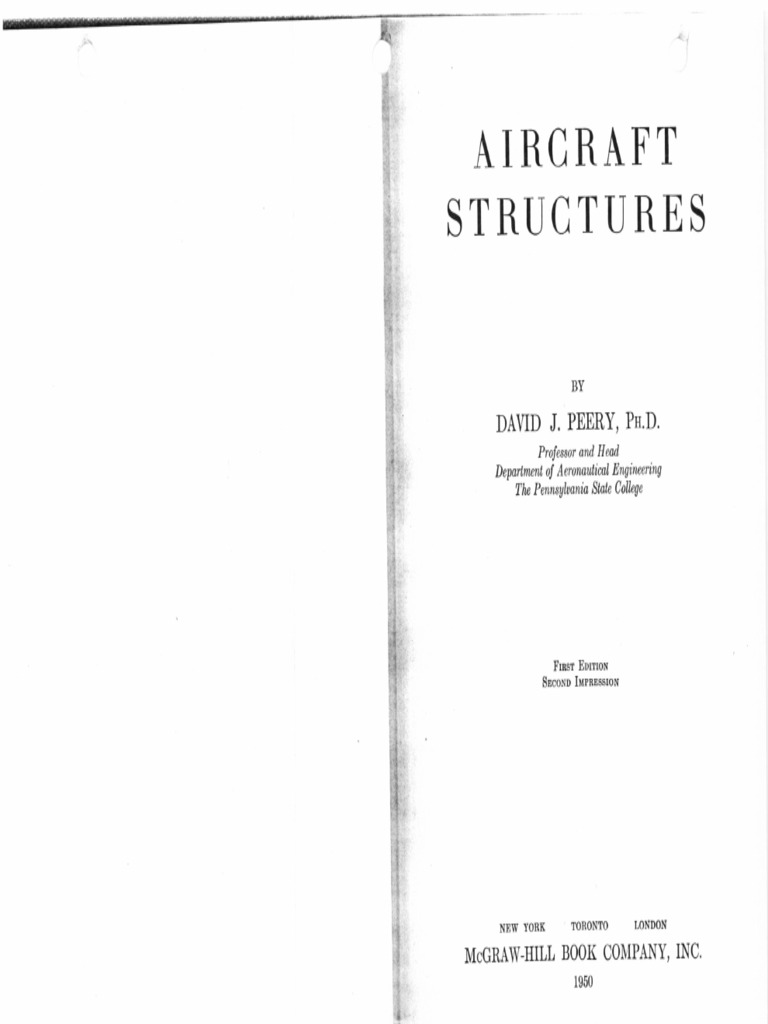 Aircraft Structures (David J. Perry) | PDF