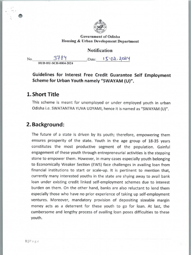 SWAYAM Scheme Guidelines | PDF