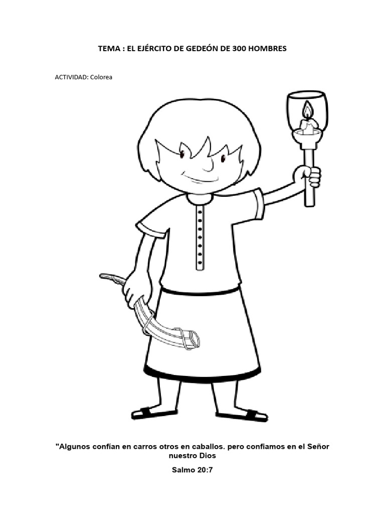 El Ejército de Gedeón de 300 Hombres | PDF