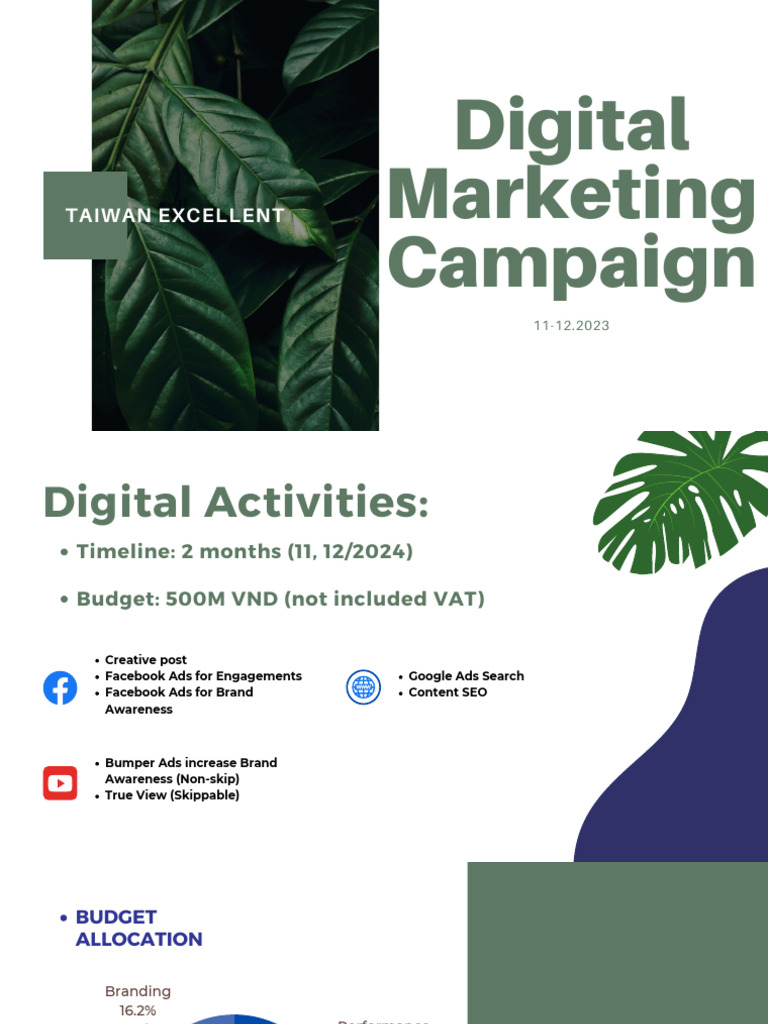 Taiwan Excellent - Digital Marketing | PDF