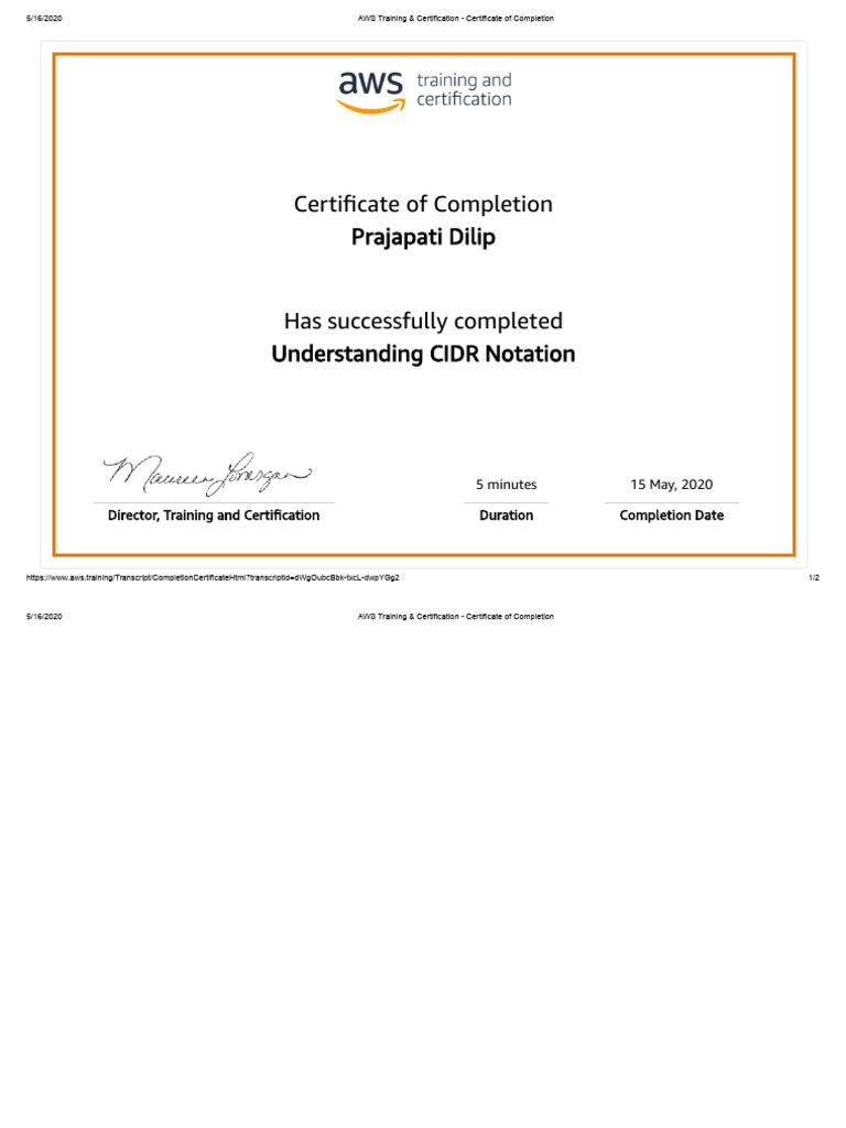 Understanding CIDR Notation | PDF