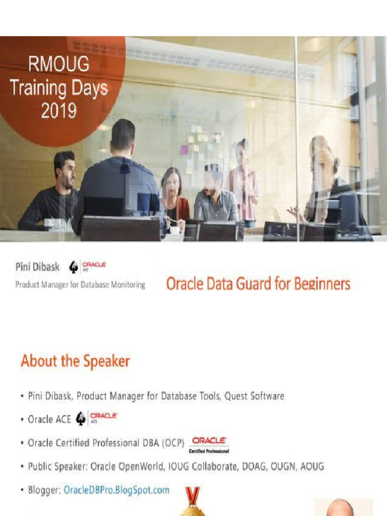 Oracle Data Guard For Beginners | PDF
