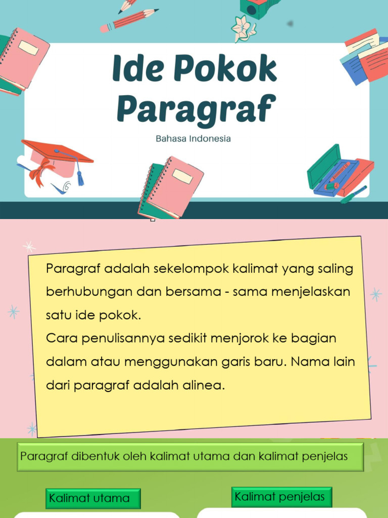 Ide Pokok Paragraf | PDF