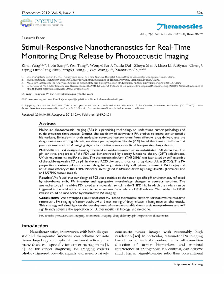 Stimuli-Responsive-Nanotheranostics For Real-Time-Monitoring-Drug ...